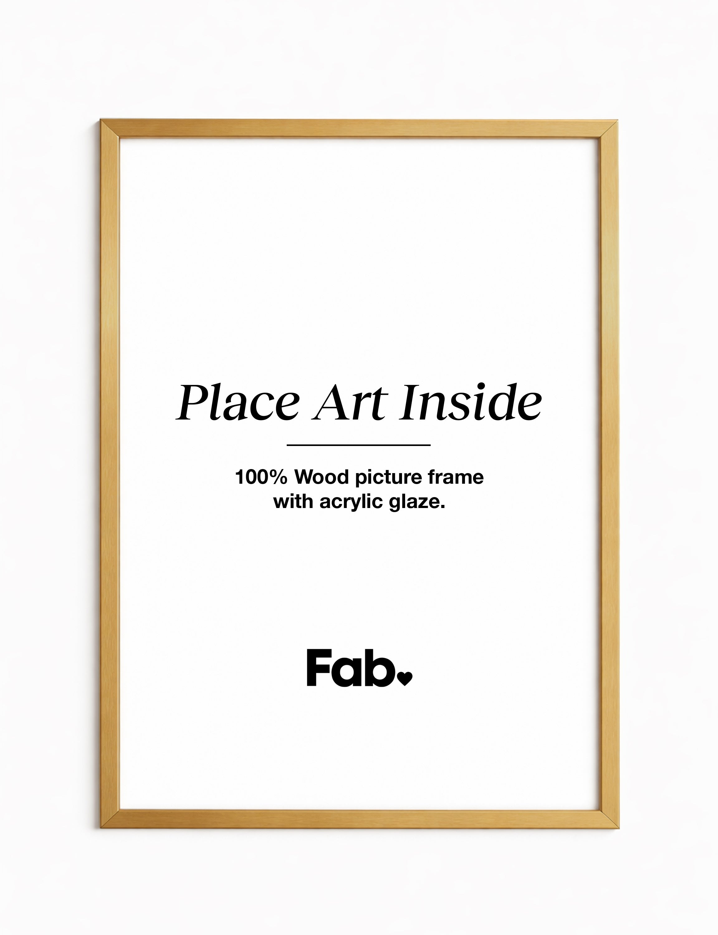 Gold Classic Picture Frame – Fab
