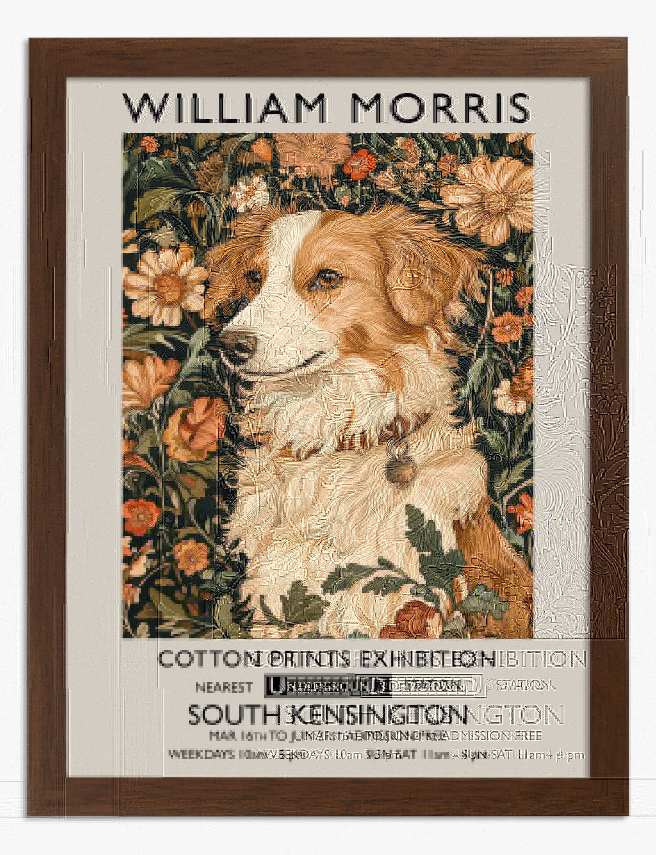 William Morris Dog Delight Art Print – Fab