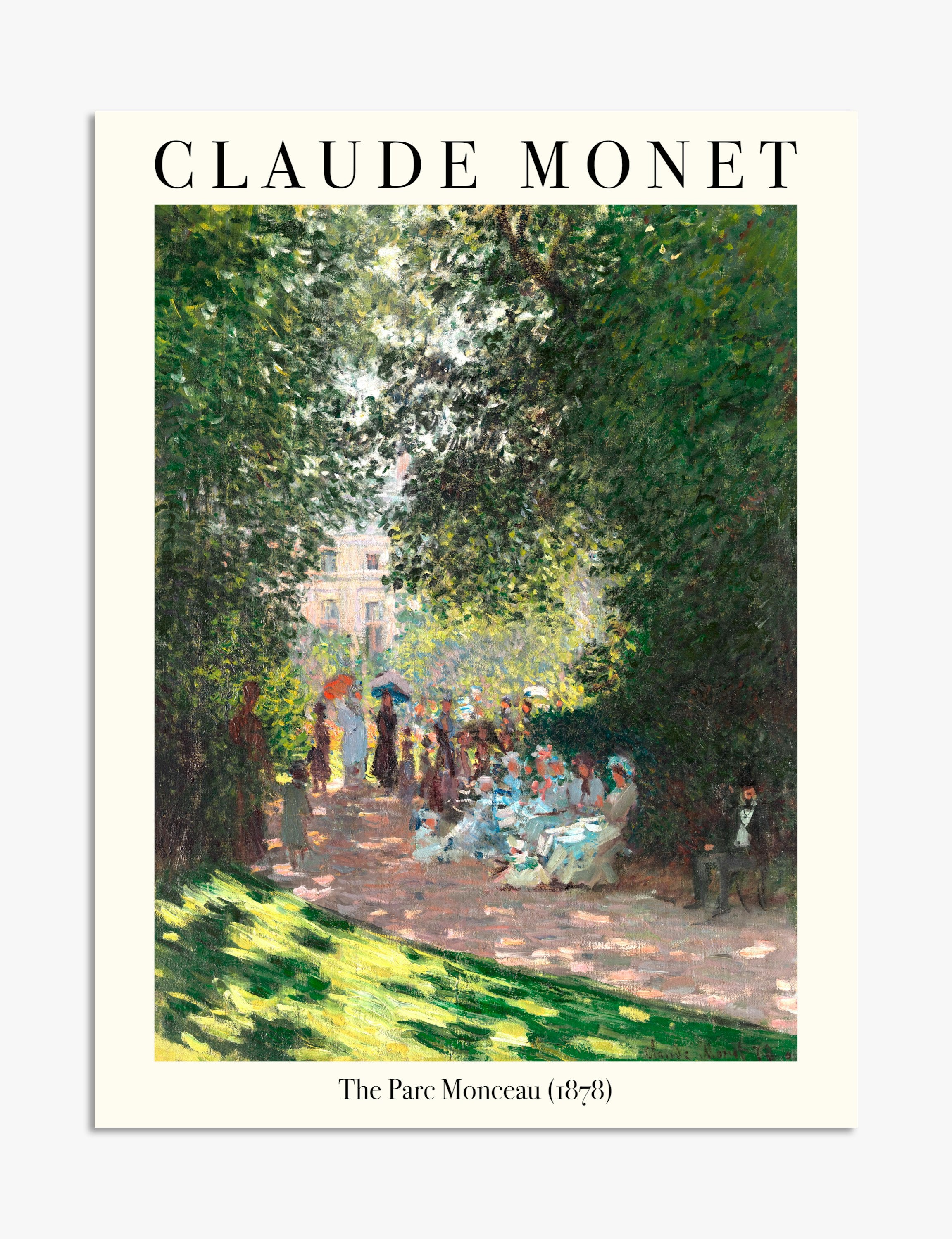 Monet at Parc Monceau Art Print – Fab